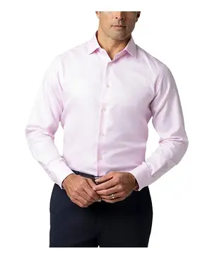 Robert Talbott Reynolds Double Twill Contemporary Fit Shirt - Pink