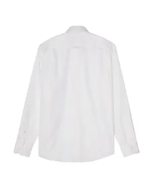 Robert Talbott Reynolds Double Twill Contemporary Fit Shirt - White