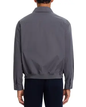FRAME Blouson Cotton Jacket - Cloud Gray