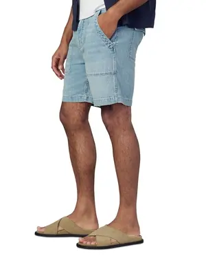 Joe's Jeans Utilitarian Regular Fit Chambray Shorts