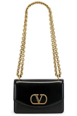 Valentino Garavani Vain Small Shoulder Bag - Nero