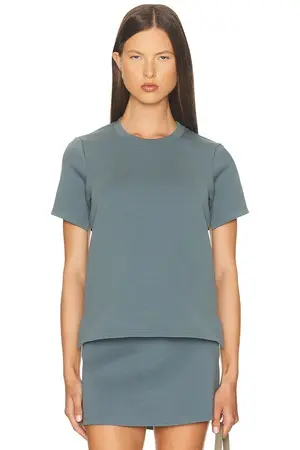 Renggli Slit Tee - Teal