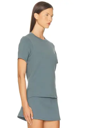 Renggli Slit Tee - Teal