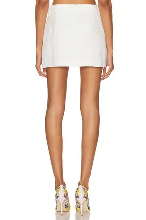 Renggli Linen Blend Mini Skirt