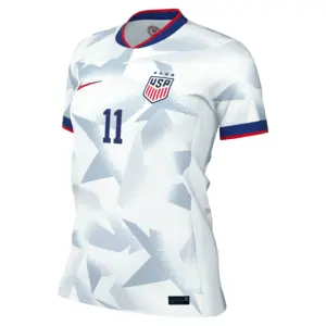 Nike Sophia Wilson Uswnt 2025 Stadium Home Dri-fit Soccer Jersey - White