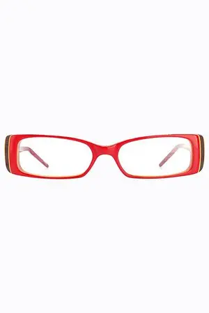 GIANT VINTAGE SUNGLASSES Stripes Bayonetta Sunglasses - Red