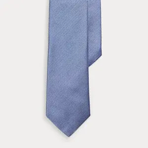 Ralph Lauren Ralph Lauren Corded Silk Neck Tie Light Blue