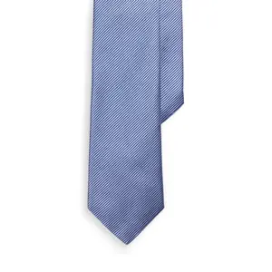 Ralph Lauren Corded Silk Neck Tie - Light Blue