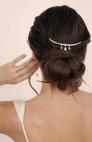 Ettika Mermaid Imitation Pearl Barrette