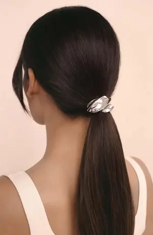Ettika Hair Tie - Silver