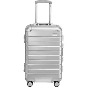 AWAY The Bigger Carry-on Suitcase: Aluminum Edition - Silver