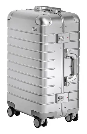 AWAY The Bigger Carry-on Suitcase: Aluminum Edition - Silver