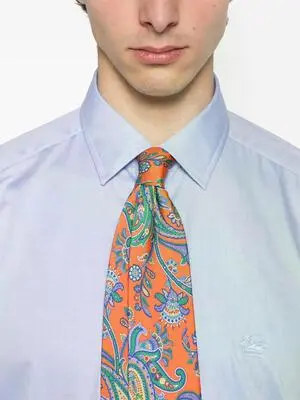 Etro Cotton Shirt - Blue