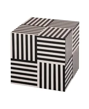 TOV FURNITURE Cube Side Table