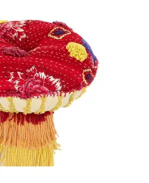 TOV FURNITURE Mushroom Hand Sewn Pillow