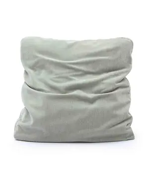 TOV FURNITURE Tipsy Chenille Square Floppy Pillow - Mint Green