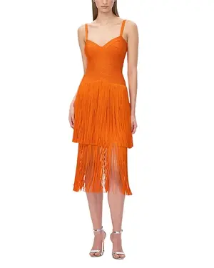 Herve Leger Tiered Cocktail Dresses