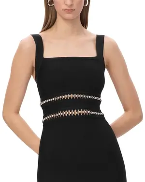 Herve Leger Ines Gown - Black