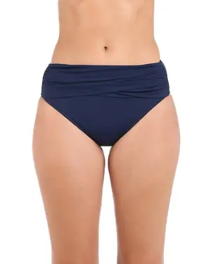 La Blanca Island Goddess Bikini Bottom - Indigo