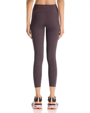 On Studio 7/8 Tights - Pebble