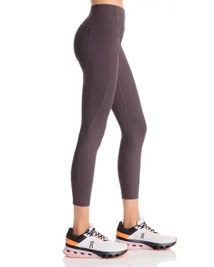 On Studio 7/8 Tights - Pebble