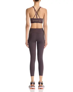 On Studio 7/8 Tights - Pebble