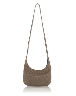 Bottega Veneta Natural Cross Body Bags