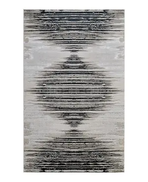 FEIZY Micah 39lrf Area Rug, 5' X 8 - Black/silk