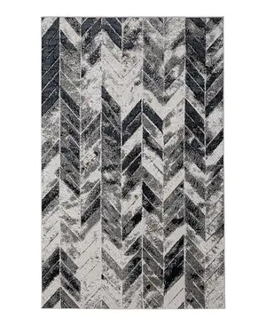 FEIZY Micah 3048f Area Rug, 8' X 10 - Grey/silver