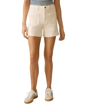 Faherty Brand Terry Knit Shorts - Egret