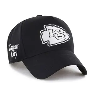 '47 Kansas City Chiefs Foundation Offside Adjustable Cap - Black