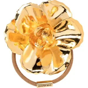 JENNIFER BEHR Gladiolus Ponytail Holder - Gold