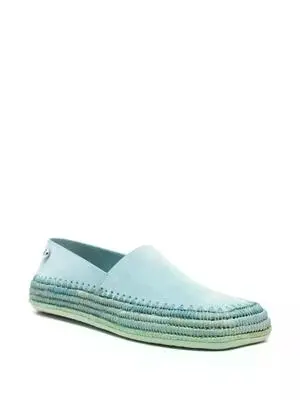 Loewe Rio Suede Espadrilles - Blue