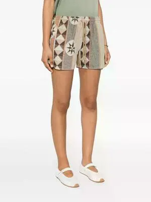 Loewe Abstract-print Shorts