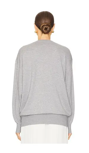 HELSA Oversized V-neck Sweater
