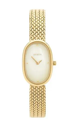 BREDA Small Jane Watch - Gold & Champagne