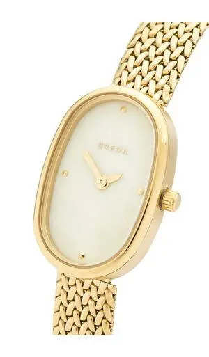 BREDA Small Jane Watch - Gold & Champagne