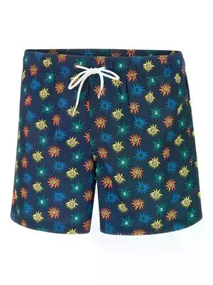 Sundek Lion-print Swim Shorts