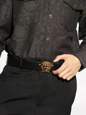 Versace Medusa Head-buckle Belt
