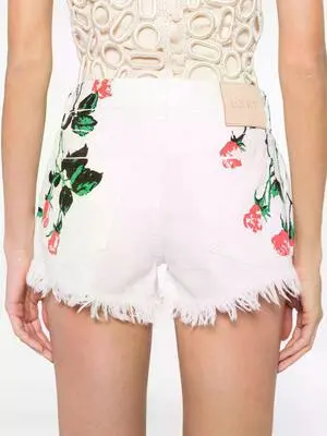 Loewe Floral-print Shorts