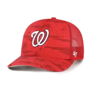 '47 Washington Nationals Fiji Trucker Adjustable Cap - Red