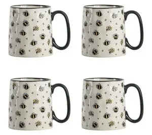 10 STRAWBERRY STREET Set Of 4 Bella Mug - One-color