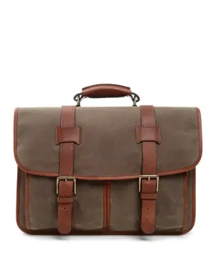 KORCHMAR Garfield Laptop Briefcase - Olive