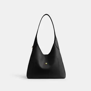 COACH Brooklyn Shoulder Bag 28 - Brass/black
