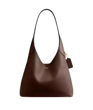 COACH Brooklyn Shoulder Bag 28 - Brass/maple