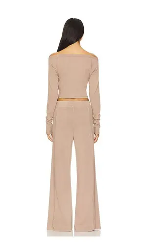 Free People Go To Long Sleeve Set