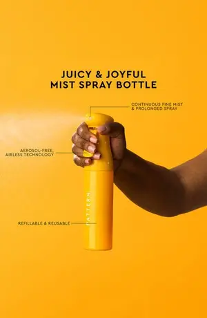 PATTERN BEAUTY Juicy & Joyful Continuous Mist Reusable Spray Bottle