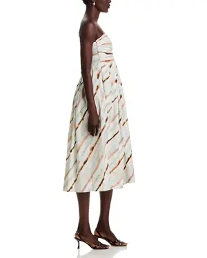 A.L.C. Tara Printed Midi Dress
