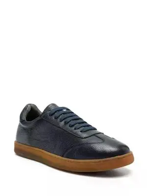 Corneliani Leather Low-top Sneakers