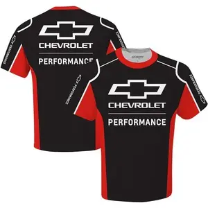 CHECKERED FLAG Sports Chevrolet Uniform T-shirt - Black